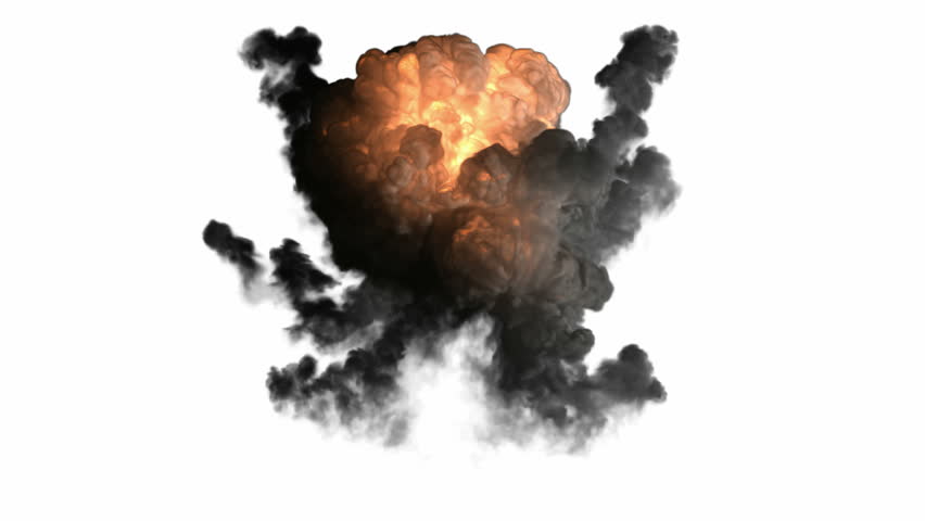bomb explosion alpha channel Stock Footage Video (100% Royalty-free ...