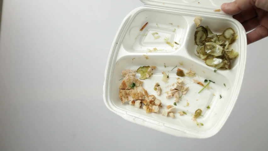 fast food leftovers junk Stock Footage Video (100% Royalty-free ...
