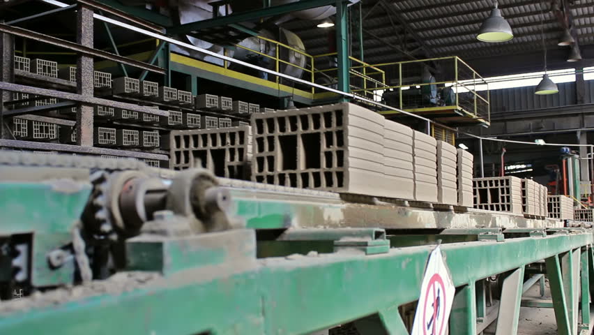 construction materials production building blocks Stock Footage Video ...