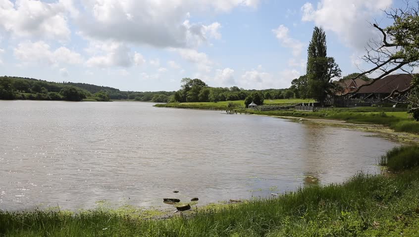 Wootton Bridge Mill Pond Isle Stock Footage Video (100% Royalty-free ...