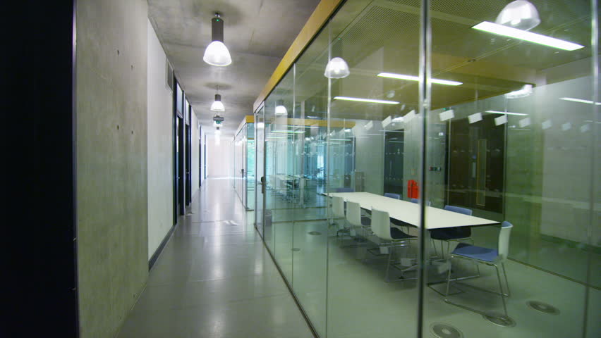 Interior View of Hallway in Stock Footage Video (100% Royalty-free ...