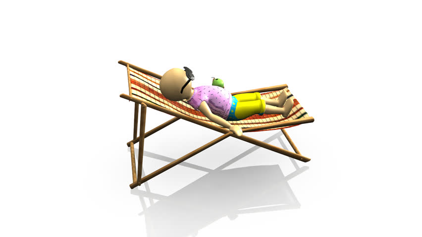 3d Man Relaxing On a Stock Footage Video (100% Royalty-free) 658645 ...