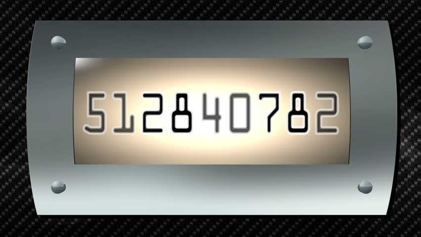 digital numbers counter random intervals amounts Stock Footage Video ...