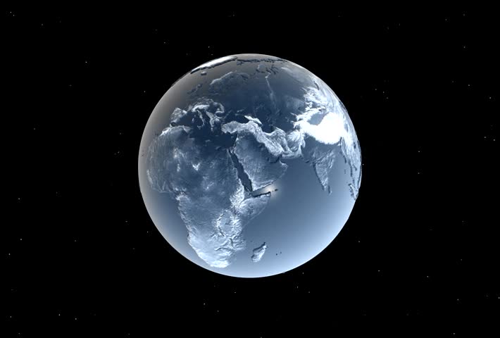 earth - freezing ice age climatic Stock Footage Video (100% Royalty ...