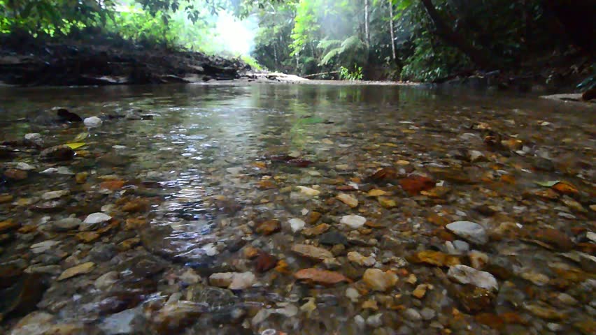 river flows over rocks this beautiful Stock Footage Video (100% Royalty ...
