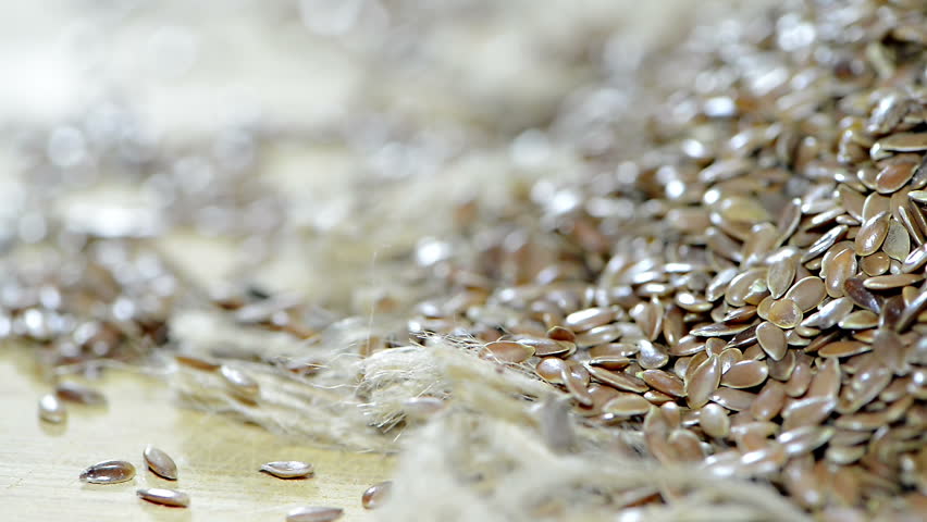 flaxseed background video detailed full-hd not Stock Footage Video (100 ...