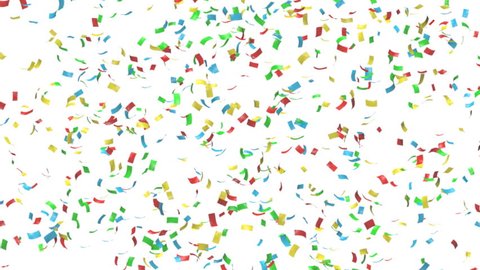 Animation Colorful Confetti Falling Stock Footage Video (100% Royalty-free) 6633782 | Shutterstock