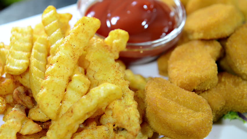 rotating french fries loopable Stock Footage Video (100% Royalty-free ...