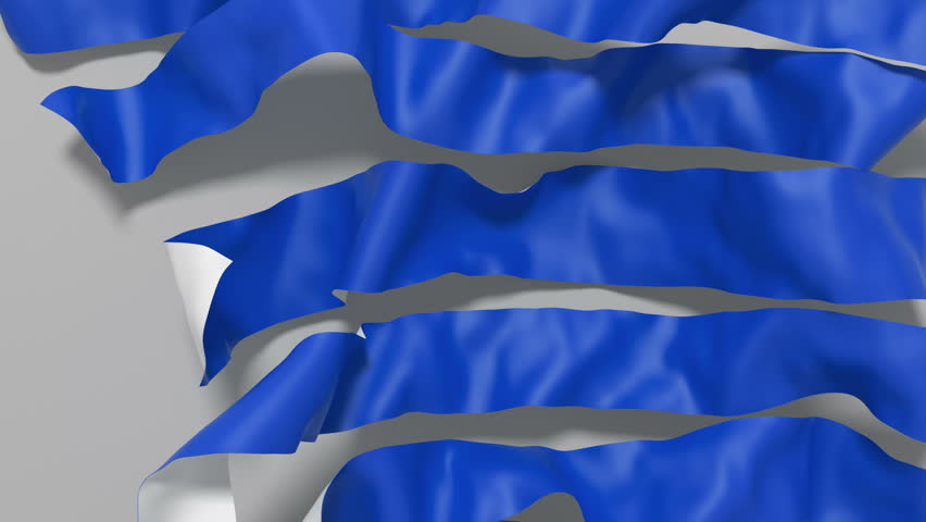 Falling Textile Ribbons Background, Ripple Stock Footage Video (100% ...