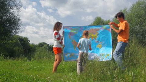 Roll up map Stock Video Footage - 4K and HD Video Clips | Shutterstock