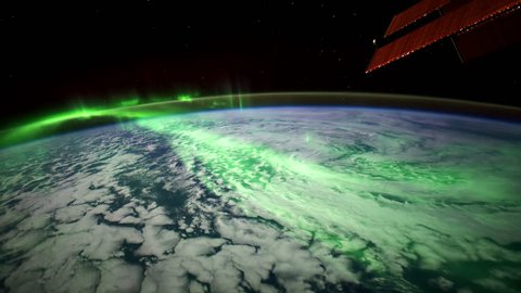 4k Planet Earth Seen International Space Stock Footage Video (100% ...