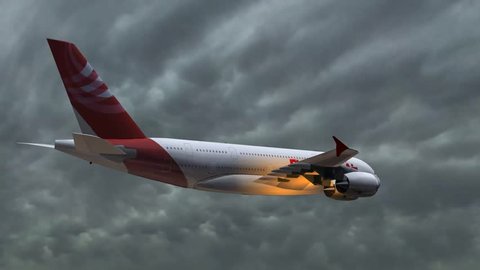 Plane Crash Flying Aircraft Exploding Aero Stock Photo 1890182530 ...