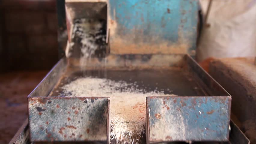 traditional rice milling machine Stock Footage Video (100% Royalty-free ...