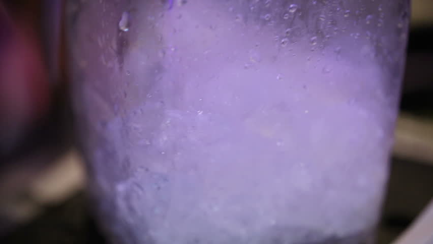 crunching ice cubes glass Stock Footage Video (100% Royalty-free ...