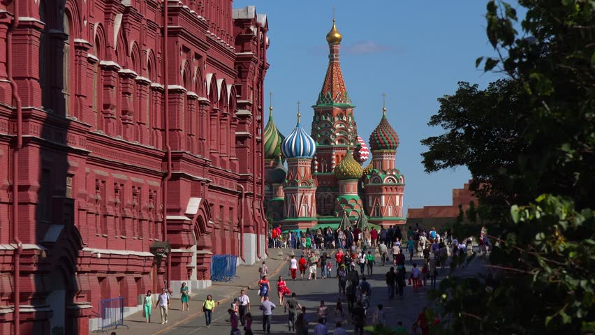 Moscow, Russia - July,12 2014: Stock Footage Video (100% Royalty-free ...