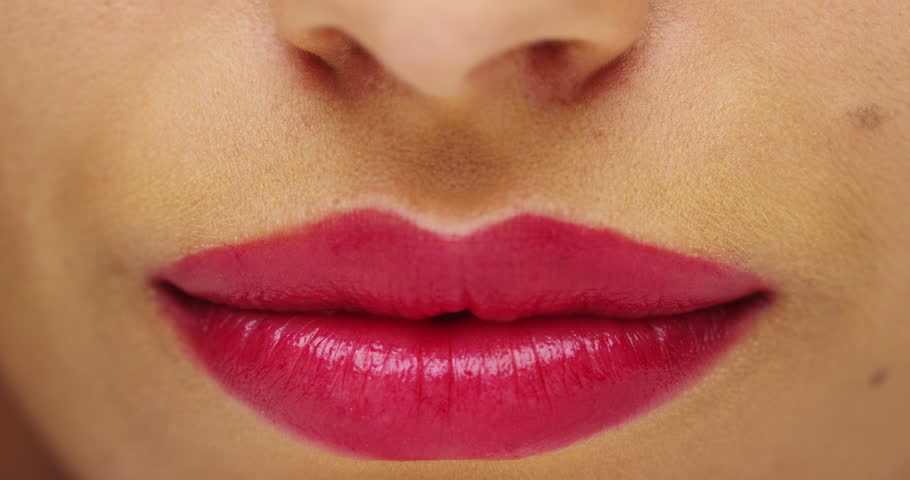 mexican woman's beautiful lips Stock Footage Video (100% Royalty-free ...