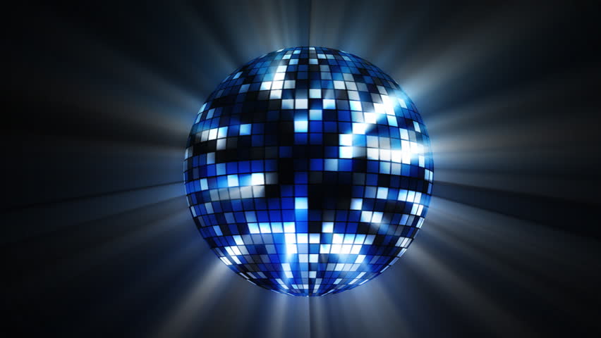 disco ball loop light beams Stock Footage Video (100% Royalty-free ...