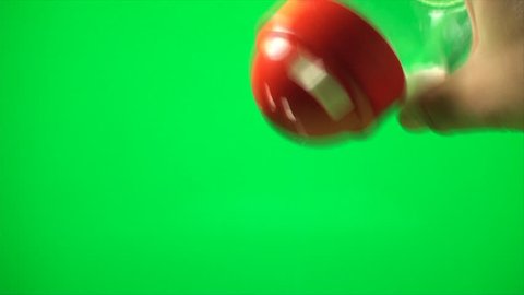 Hand Pouring Salt On Green Screen Stock Footage Video (100% Royalty ...