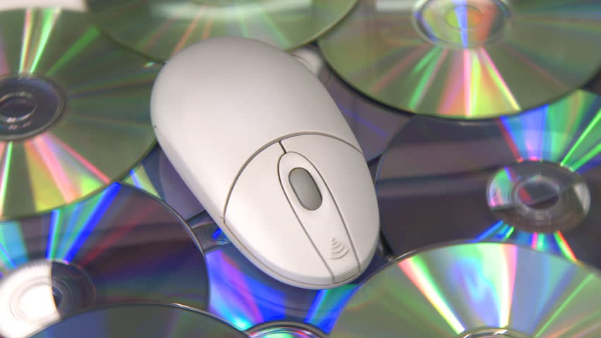 Computer Mouse Cd Dvd Rotate Stock Footage Video (100% Royalty-free ...