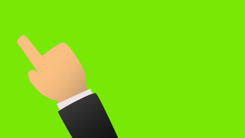 animated hands swiping scrolling pinch zoom Stock Footage Video (100% ...