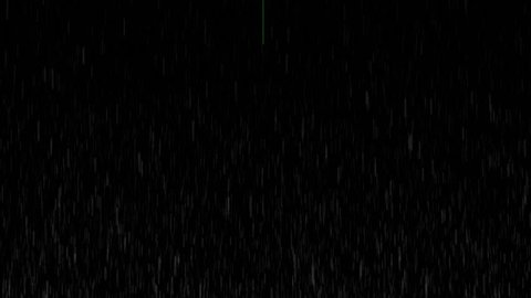 4k Loop Rain Drops Falling Alpha Stock Footage Video (100% Royalty-free ...