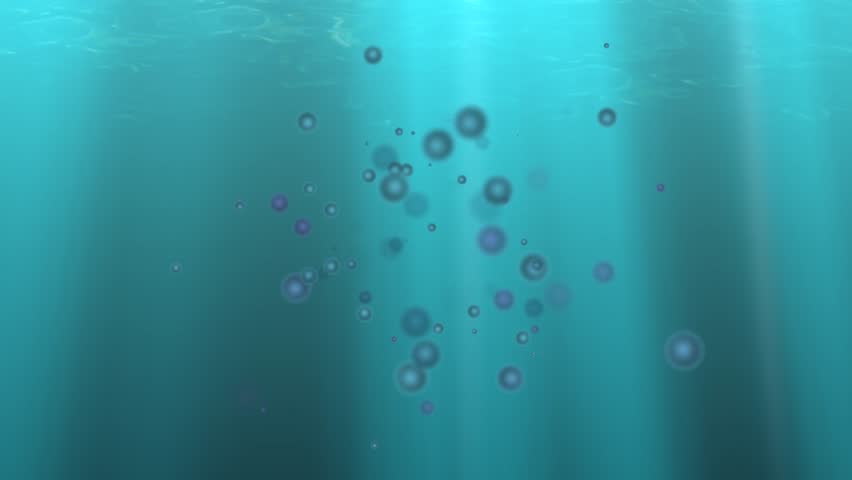 Blue Bubbles in the Sea Stock Footage Video (100% Royalty-free) 6930964 ...
