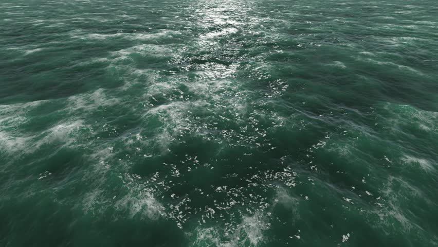 Rough Sea Loop 3d a Stock Footage Video (100% Royalty-free) 6938614 ...