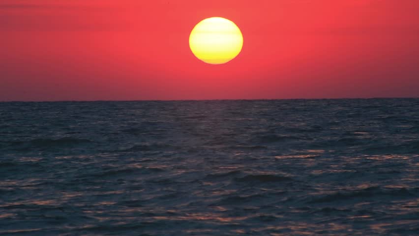 Rising Sun Over the Sea Stock Footage Video (100% Royalty-free) 6939064 ...