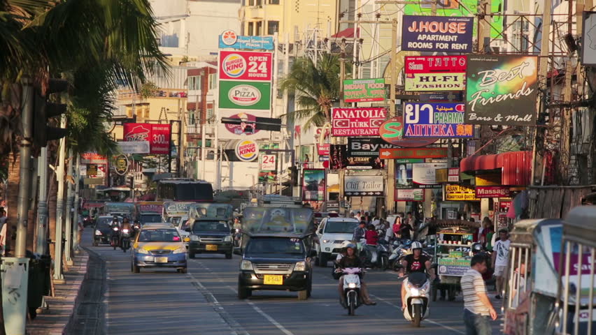 Pattaya Thailand February 2014 Stock Footage Video 100 Royalty 3143
