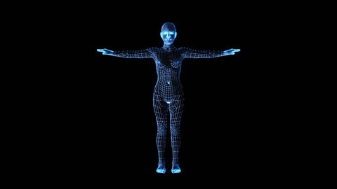 male x-ray scan rotating body Stock Footage Video (100% Royalty-free ...