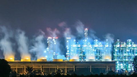 Flat Style Factory Animation Reveal Pollutive Stock Footage Video (100% ...