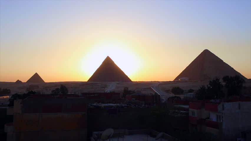 Sunset in Egypt Stock Footage Video (100% Royalty-free) 7085509 ...