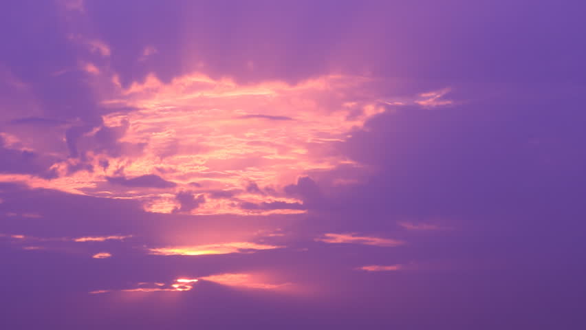 purple twilight sky Stock Footage Video (100% Royalty-free) 7090777 ...