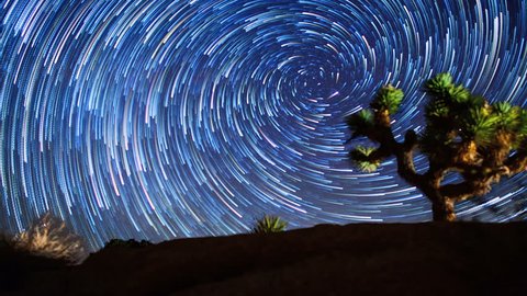 Vortex Star Trails Night Sky Time: video de stock (totalmente libre de ...