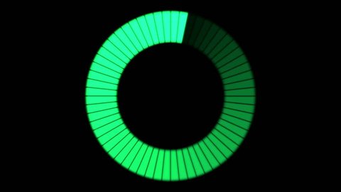 Rotating Ring Loading Circle Loop Stock Footage Video (100% Royalty ...