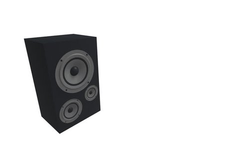 Render Exploded Exploding Speaker Stock Footage Video (100% Royalty ...