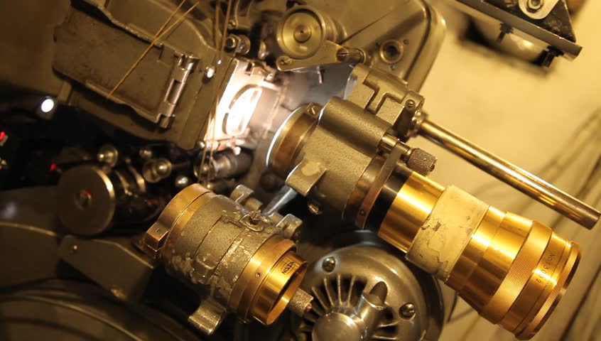 Old Cinema Machines,mechanism of Film Stock Footage Video (100% Royalty ...