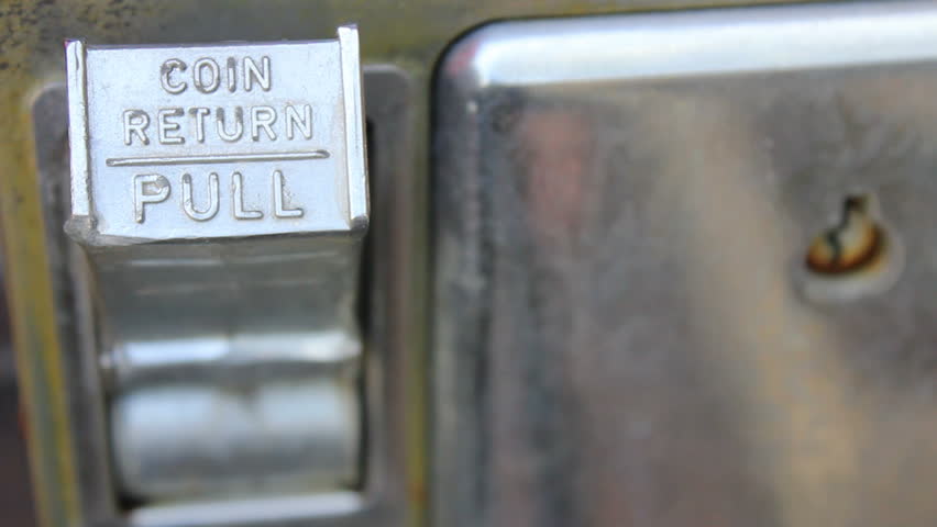 checking coin return slot change on Stock Footage Video (100% Royalty ...