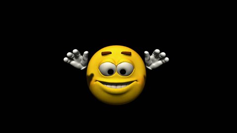Scientist Emoticon Holding Beaker Full Bubbly Stock Vector (Royalty ...