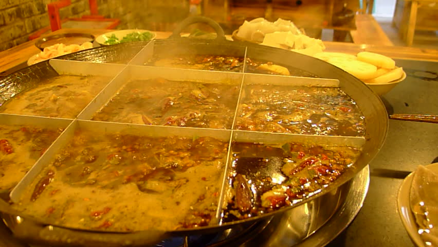 Boiling Hot Pot, so Called Stock Footage Video (100% Royalty-free ...