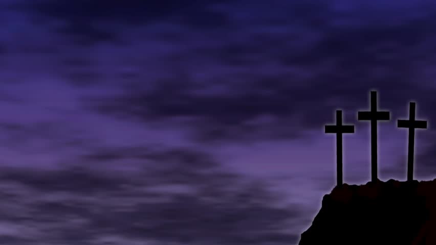 Hd Looping Crosses and Clouds Stock Footage Video (100% Royalty-free ...