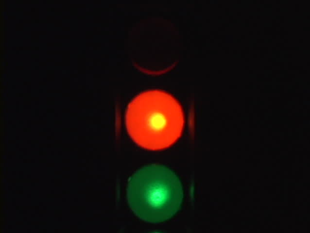 random signal lights red orange green Stock Footage Video (100% Royalty ...