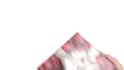 collapsing house cards playing card collapses Stock Footage Video (100% ...