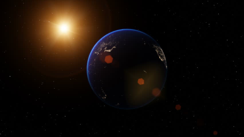 Realistic Earth Globe Zoom and Stock Footage Video (100% Royalty-free ...