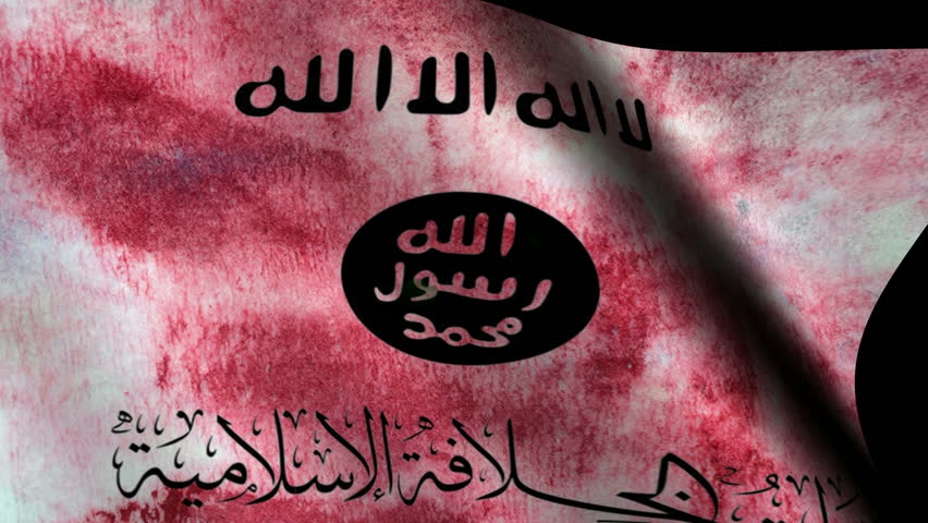 Isis Flag Over the World Stock Footage Video (100% Royalty-free ...
