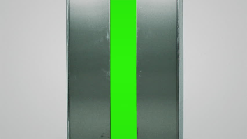 elevator open green screen Stock Footage Video (100% Royalty-free ...