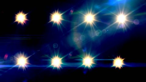 Flashing Lights Music Videos Stock Footage Video (100% Royalty-free ...