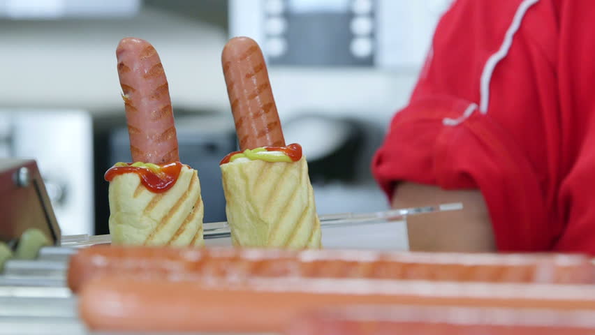 Top Loading Hot Dogs and Stock Footage Video (100% Royalty-free ...