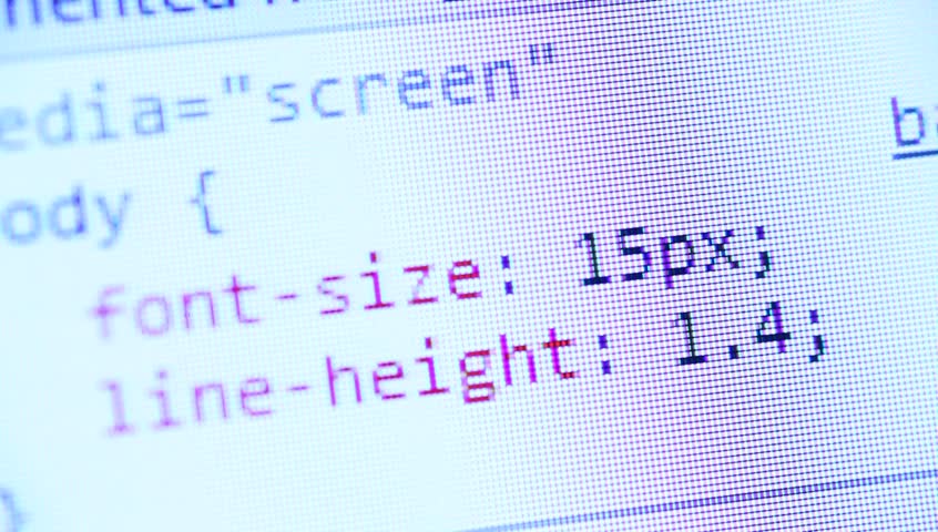 computer html codes Stock Footage Video (100% Royalty-free) 7394593 ...