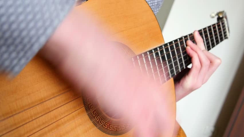 close up side angle shot guitar Stock Footage Video (100% Royalty-free ...